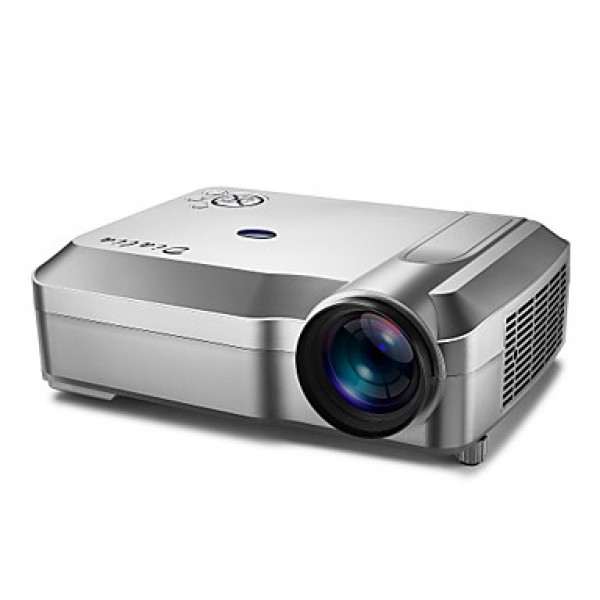 LED Projector Home Theater and Business 3500LM 1280x800 with VGA USB SD ...